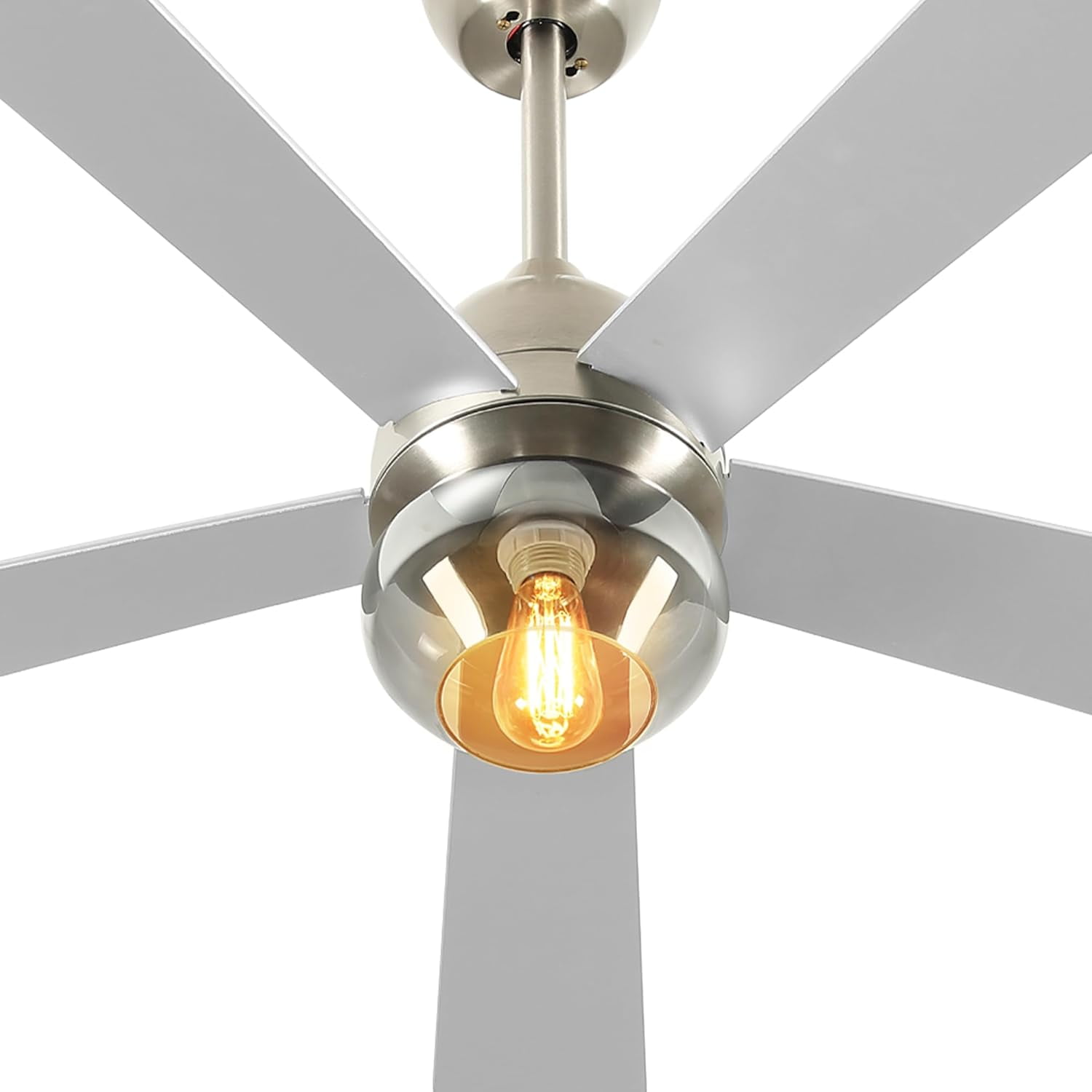 XIULIN Ceiling Fans with Lights, Unique Designs for Glass Lampshade and ...