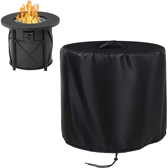 XIULIN Fire Pit Cover,30inch Round Fire Pit Cover for XIULIN Gas ...