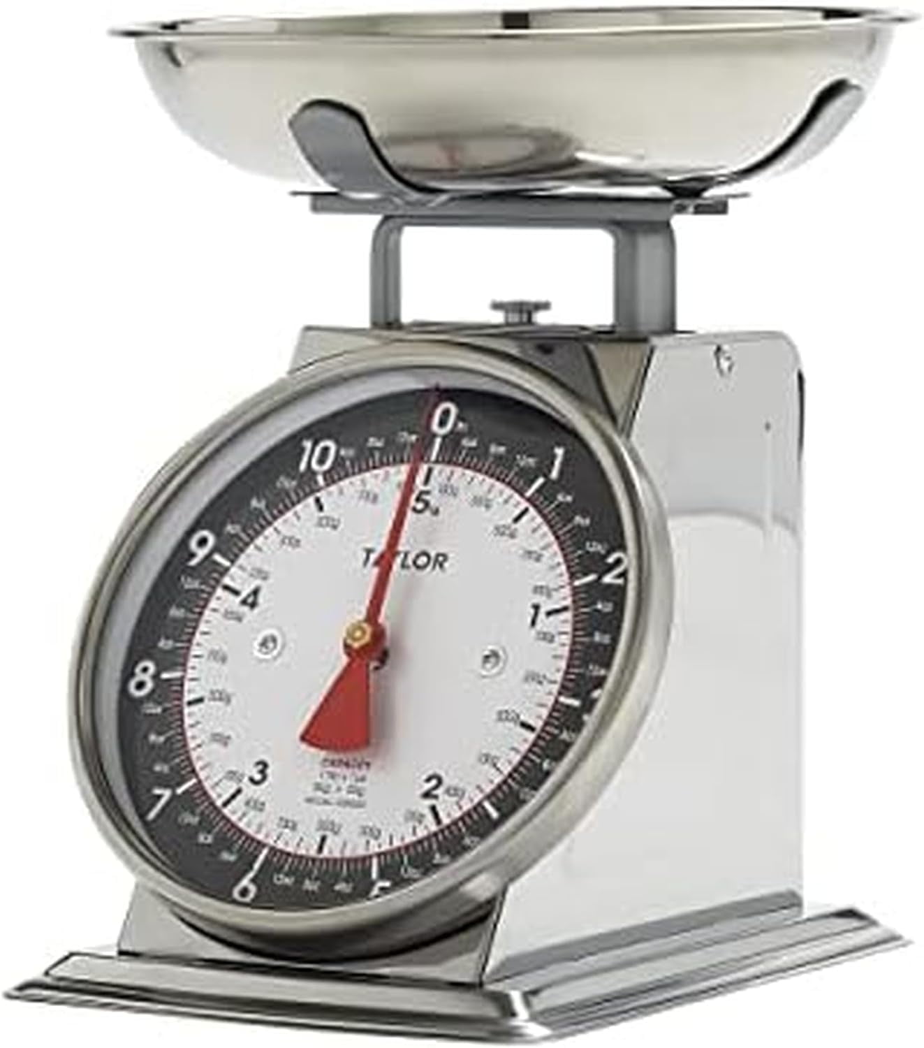 XIULIN Mechanical Kitchen Food Scale with Bowl, Weighs Up to 11lbs ...