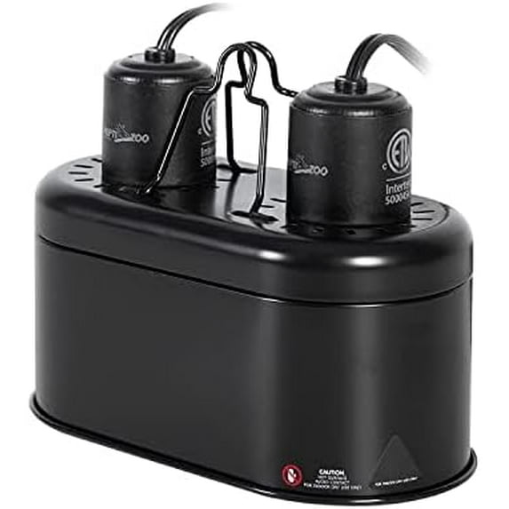 XIULIN Nano Combo Dual Reptile Deep Dome Lamp Fixture for Reptile Max ...