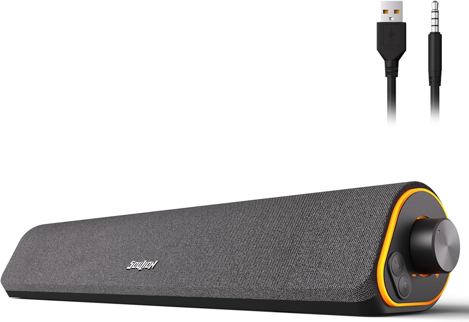 XIULIN R50 Bluetooth Computer Speakers, 3.5mm PC Sound Bar for Desktop ...