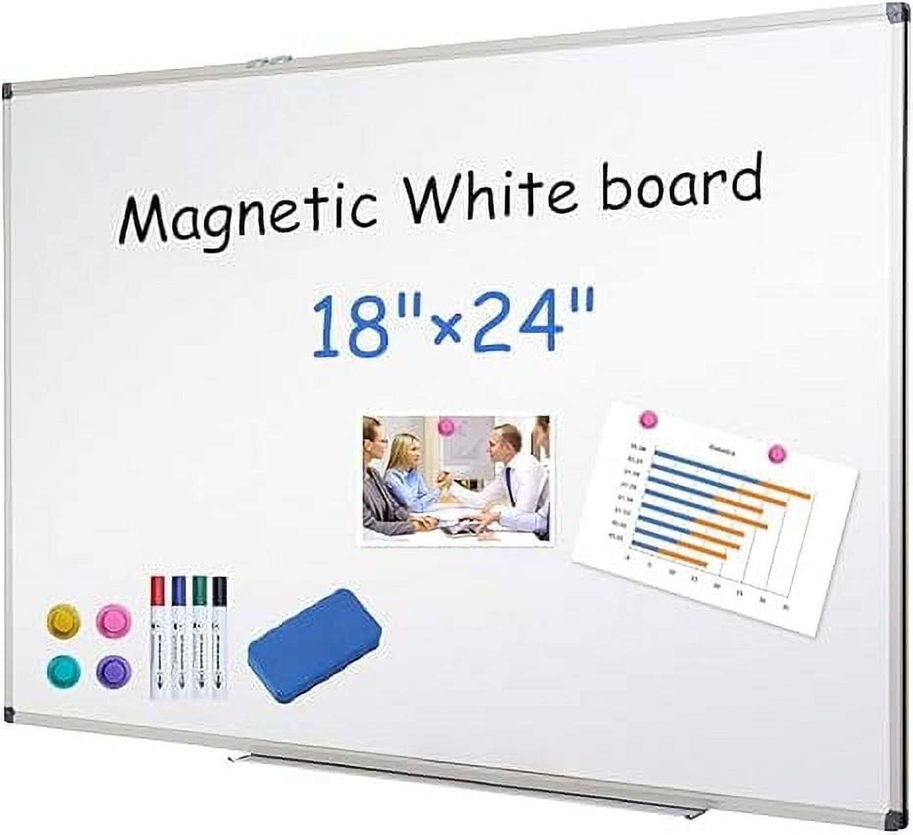 XIWODE 24x18 Inch Portable Magnetic Whiteboard for Home, Office ...