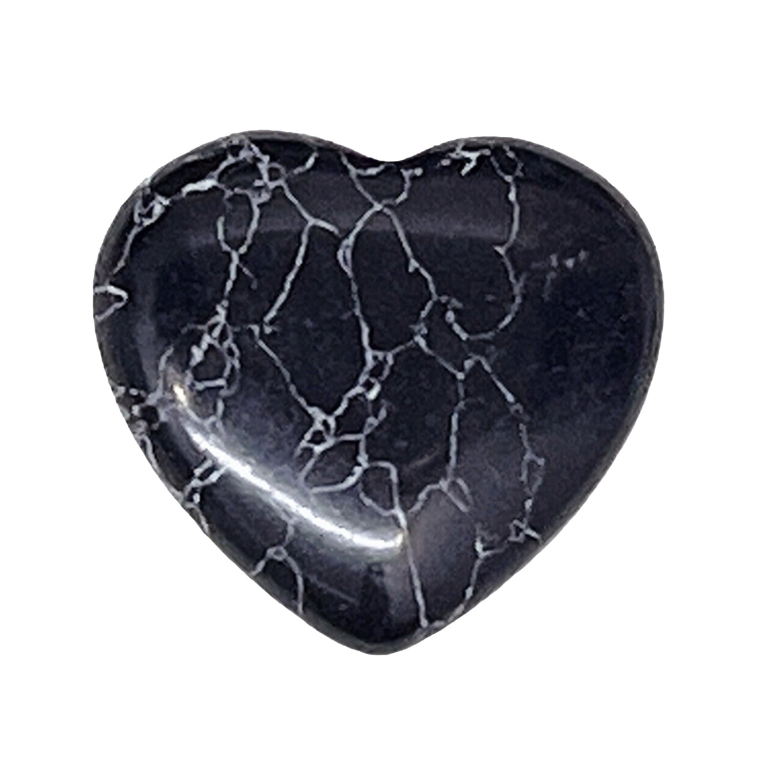 XIXISTARYY 10-Pack Natural Crystal 20mm Heart Shape Gemstone Pendant ...