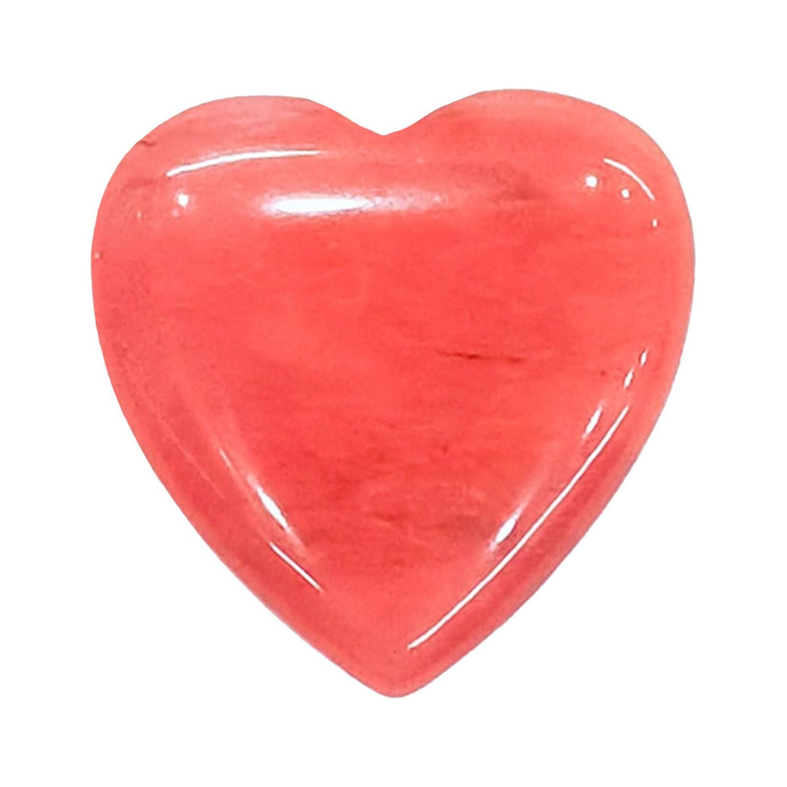 XIXISTARYY 10-Pack Natural Crystal 20mm Heart Shape Gemstone Pendant ...