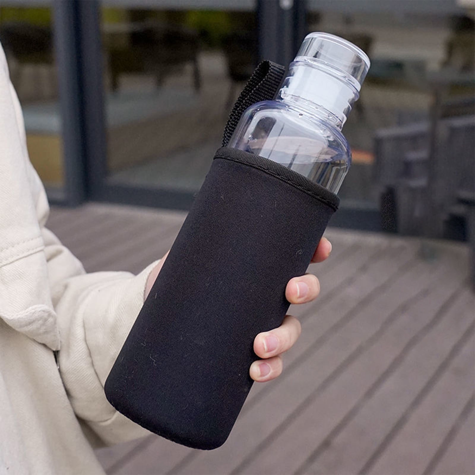 XIXISTARYY Clear Plastic Water Bottles - 16 Oz Plastic Bottles With ...