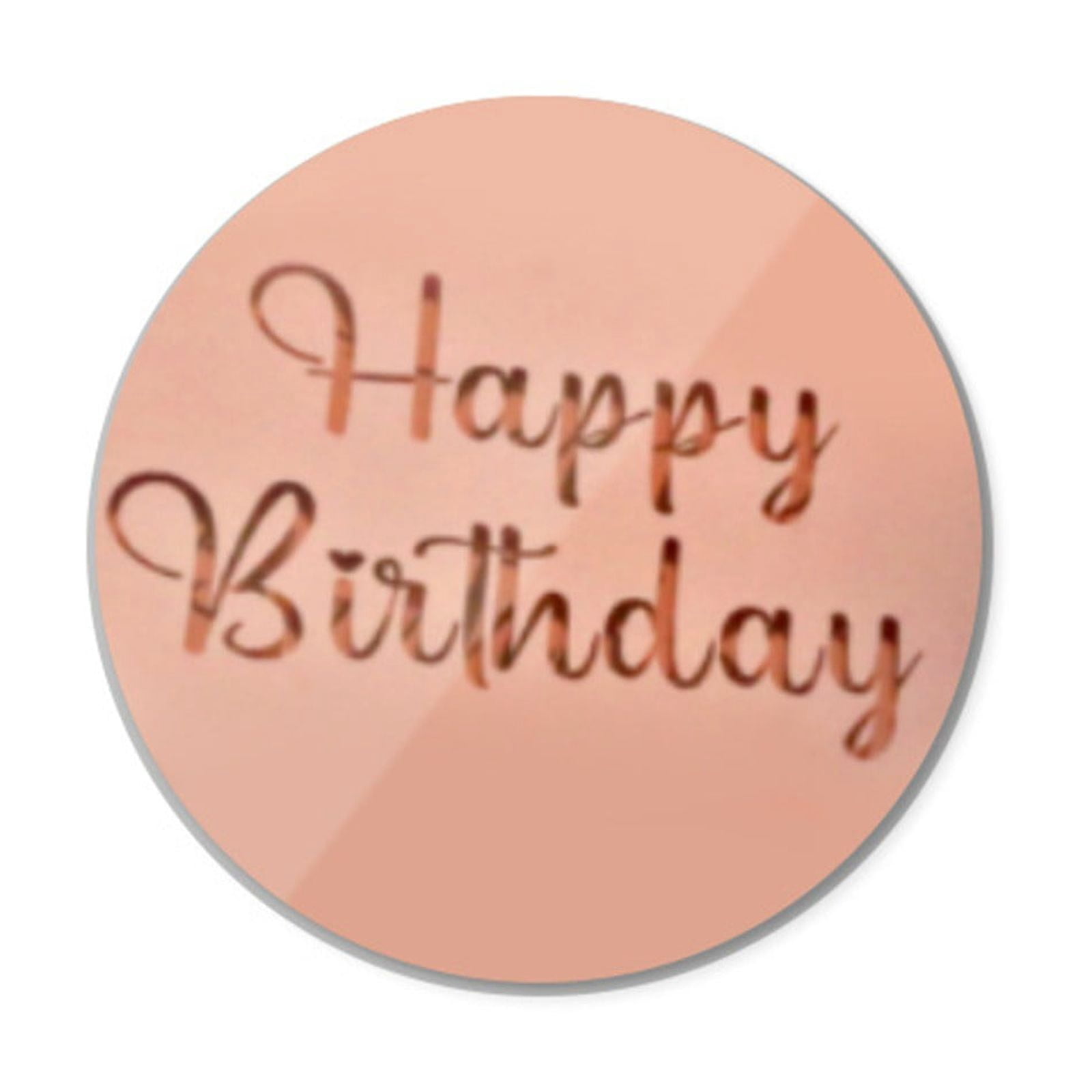 XIXISTARYY Home Decor Home Essentials 10Pcs Rose Gold Birthday Party ...