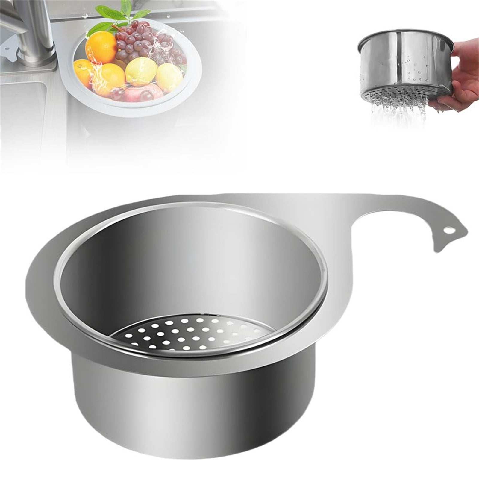 XIXISTARYY Home Essentials Multi-functional Basket,Stainless Steel Swan ...