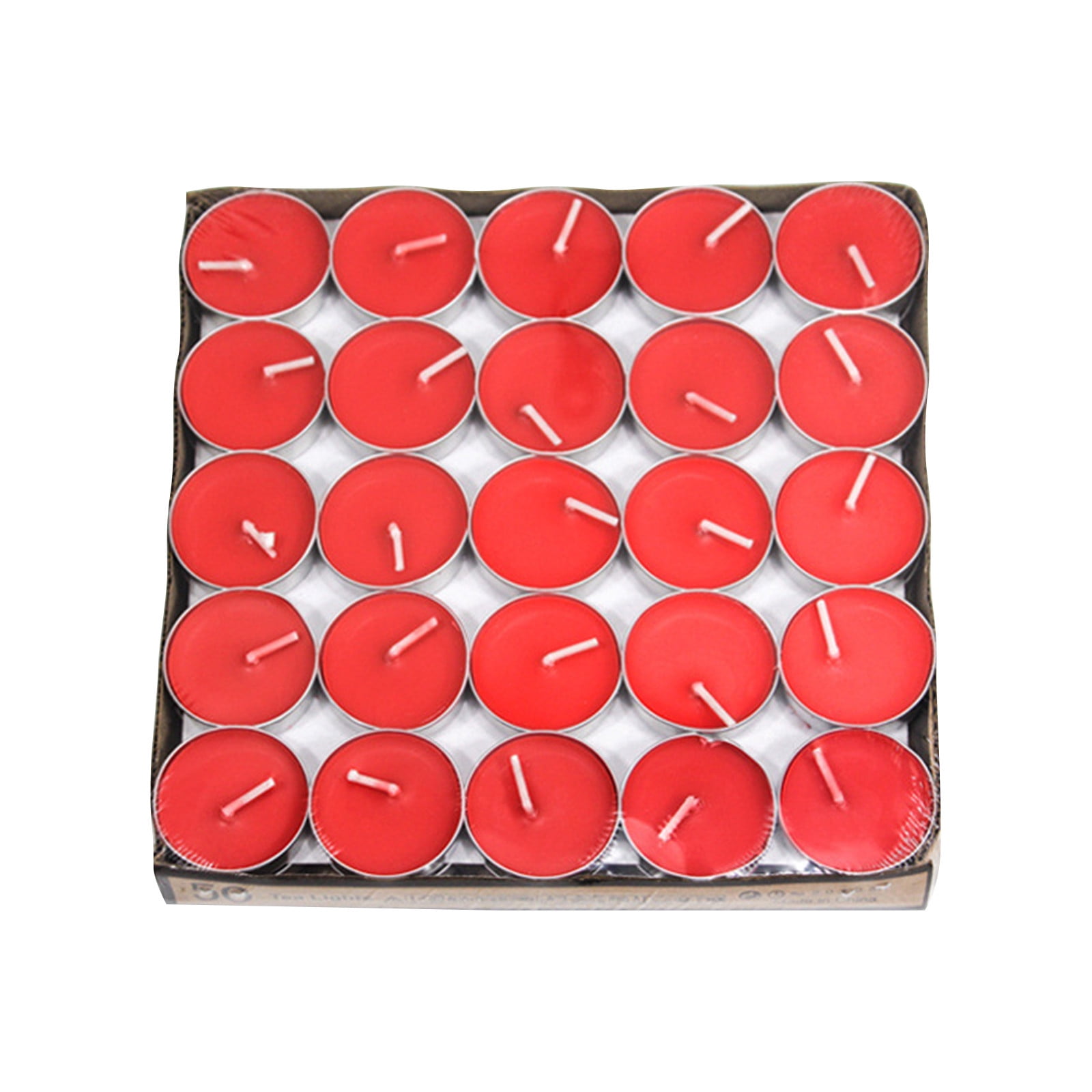 XIXISTARYY Home Essentials Pack Of 50, Citronella Scented Tea Light ...