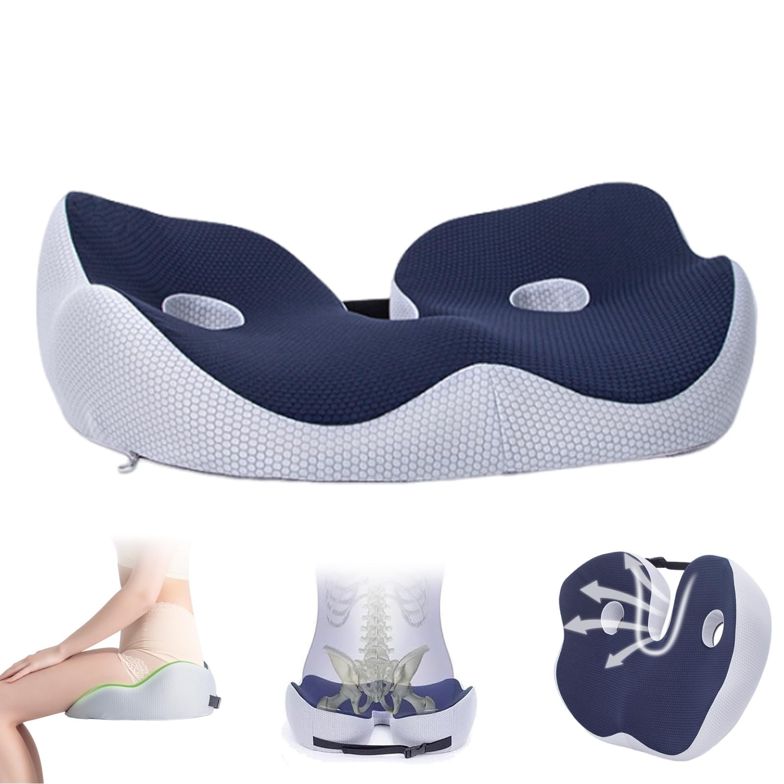 XIXISTARYY Home Essentials Socket Seat Cushion For Sit And Back Pain ...