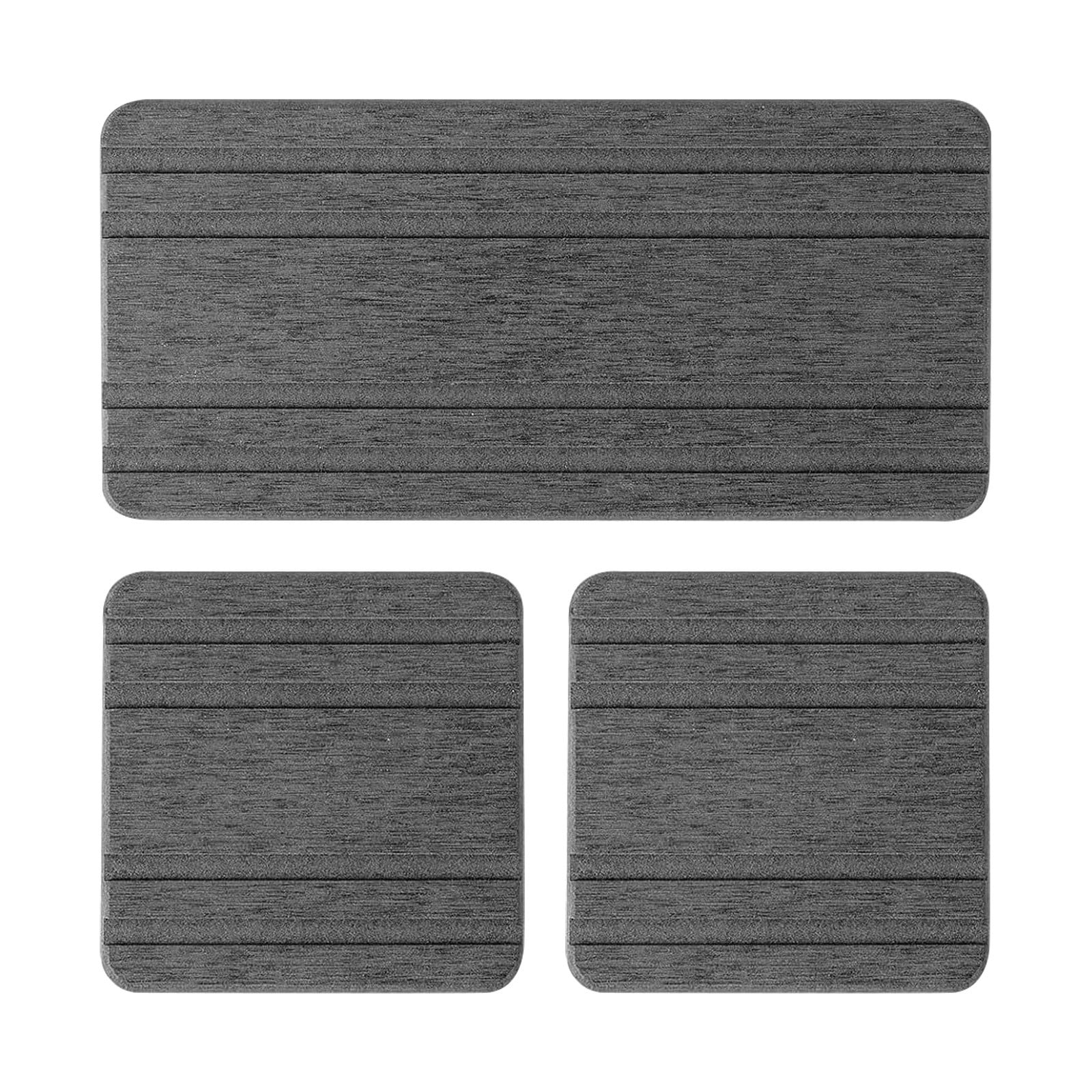 XIXISTARYY Kitchen Gadgets Rack Large Absorbent Stone Tray, 3 Pack Dry ...