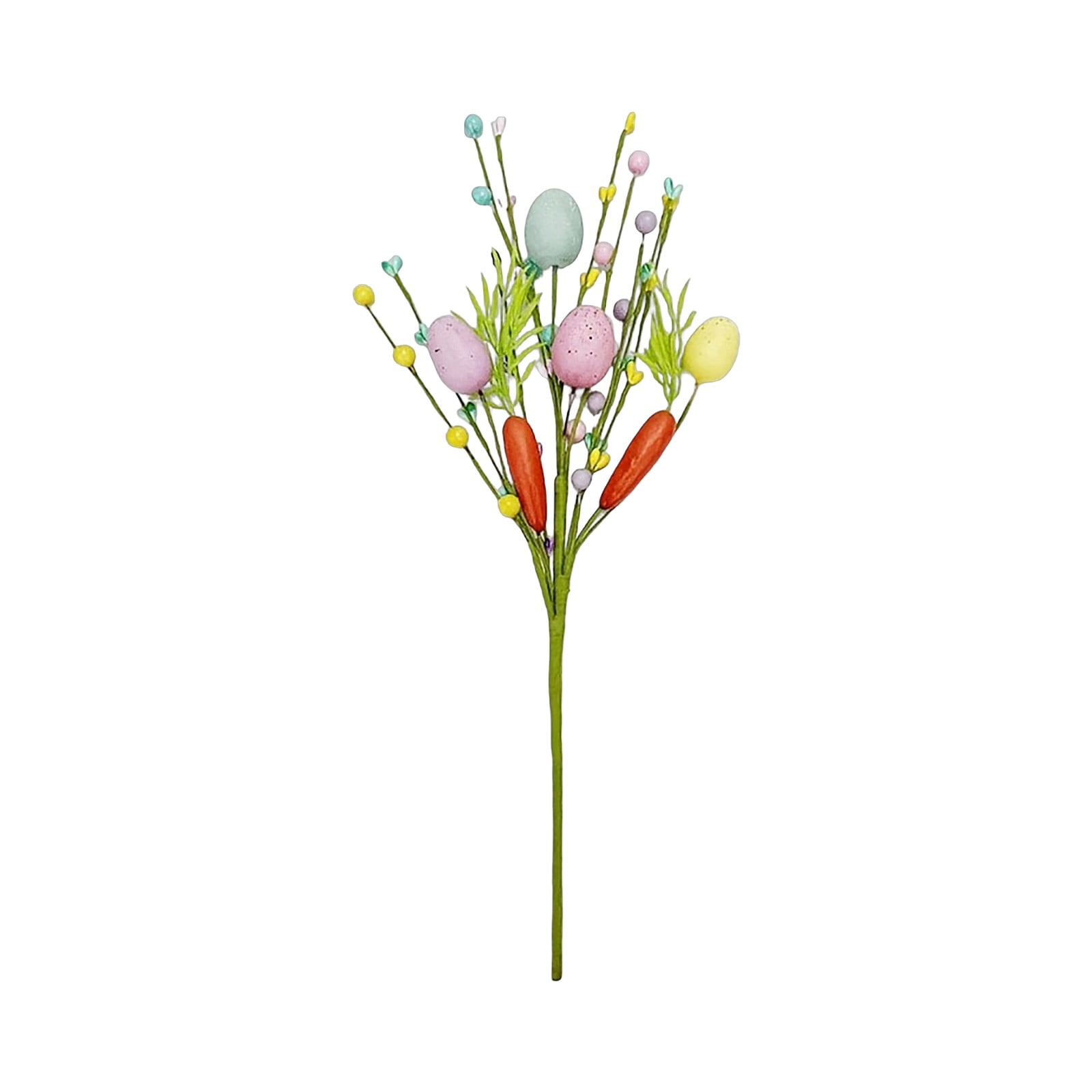 XIXISTARYY Simulation Easter Egg Easter Egg and Berry Artificial Floral ...