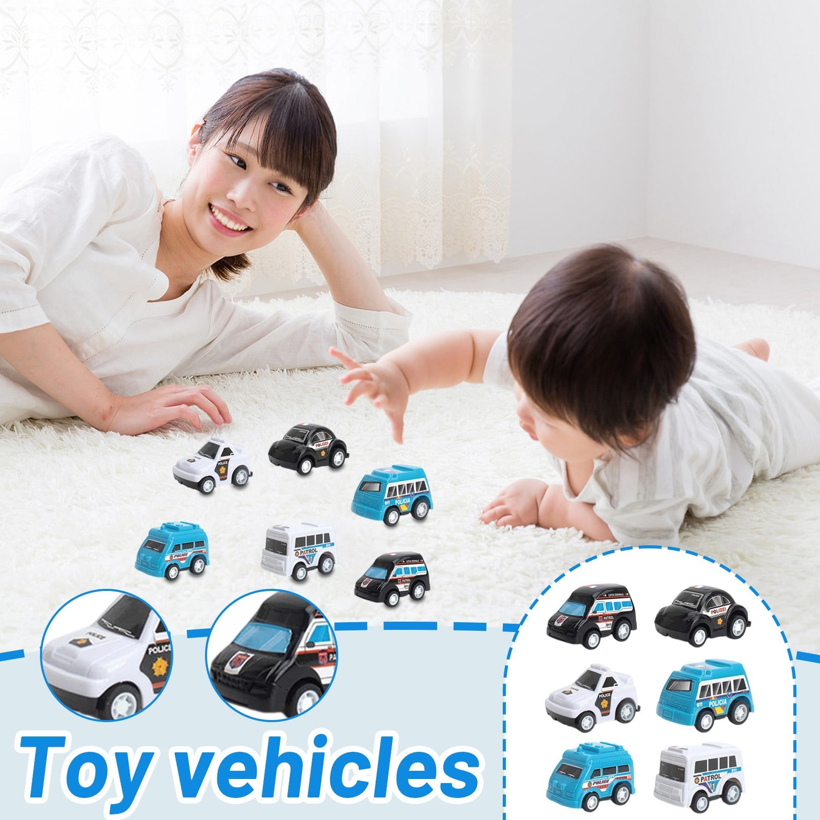 XIXISTARYY Toddler Toys Tarmeek Baby Toy Cars For 1 2 3 Year Old Boys ...