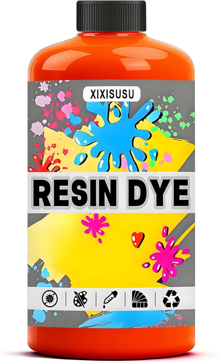 XIXISUSU Orange Epoxy Resin Dye - High Concentration Liquid Colorant ...