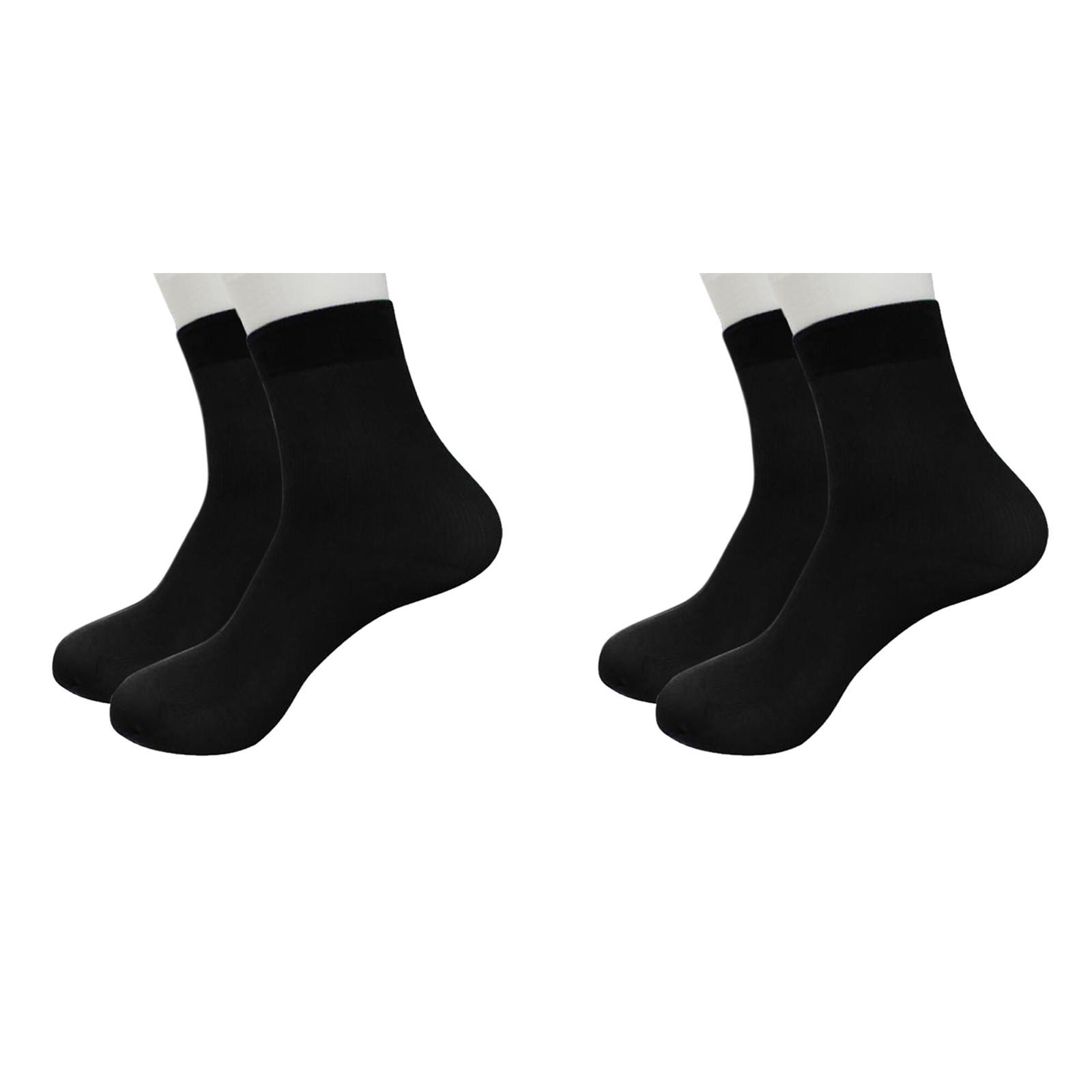 XIYNBAOK 2 Pairs Mens Socks Comfortable Casual Mesh Socks Ultra-thin ...
