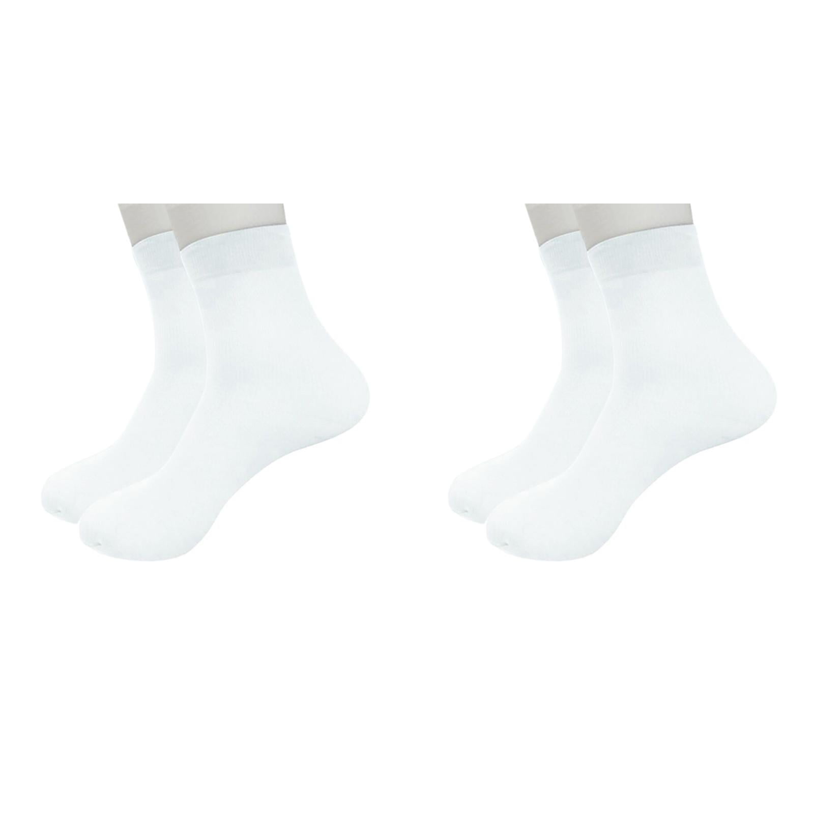 XIYNBAOK 2 Pairs Mens Socks Comfortable Casual Mesh Socks Ultra-thin ...