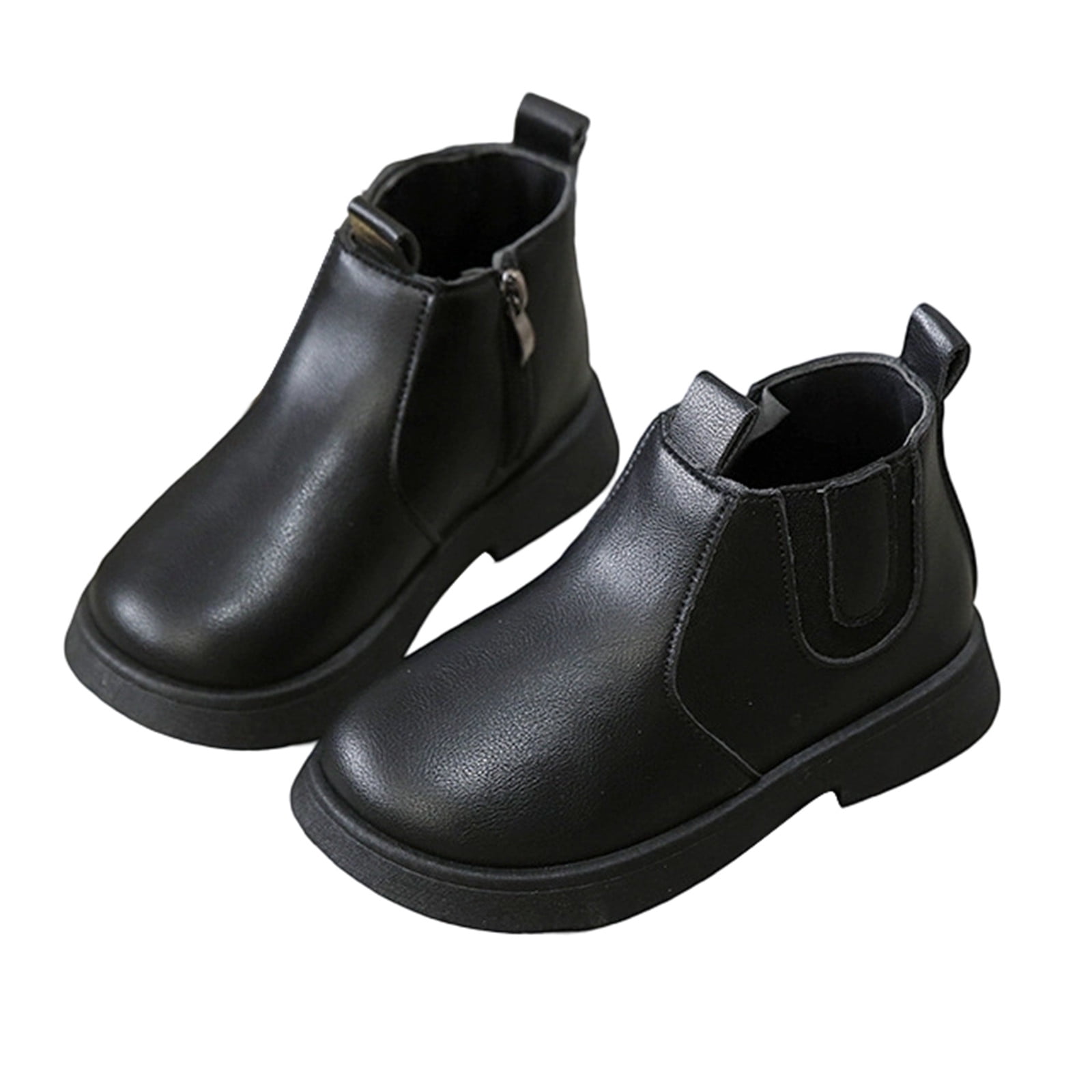 XIYON Girls Boots For Toddler Girls Glitter Pearl Chain Boots Fashion ...