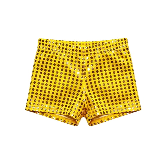 XIYON Girls Jean Shorts Sparkling Dotty Stage Shorts For Girls ...