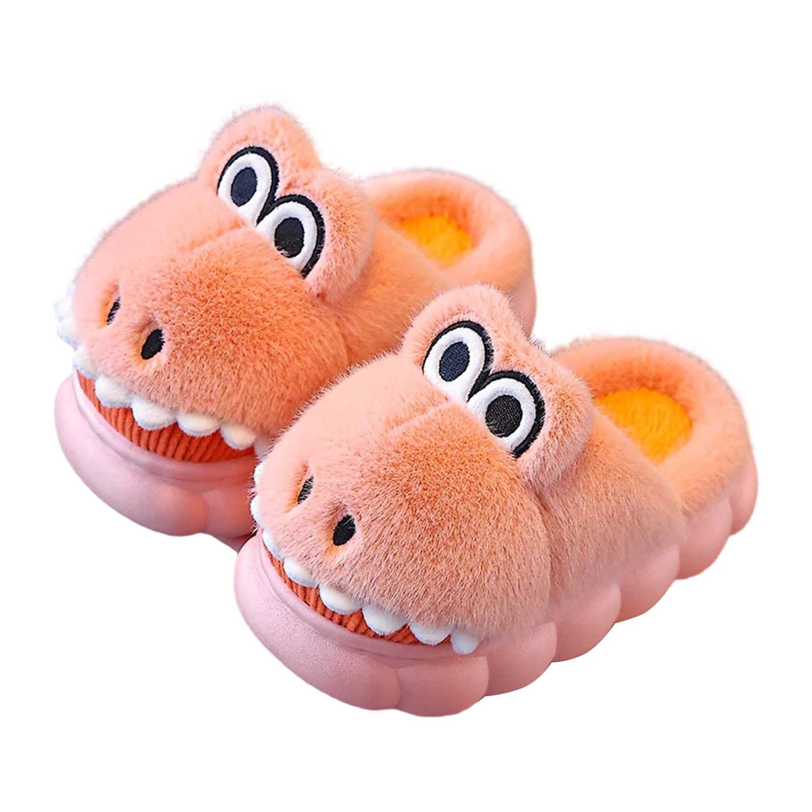 XIYON Kids Slippers Girls Boys Cozy Girls Slippers For Home Use Cute ...
