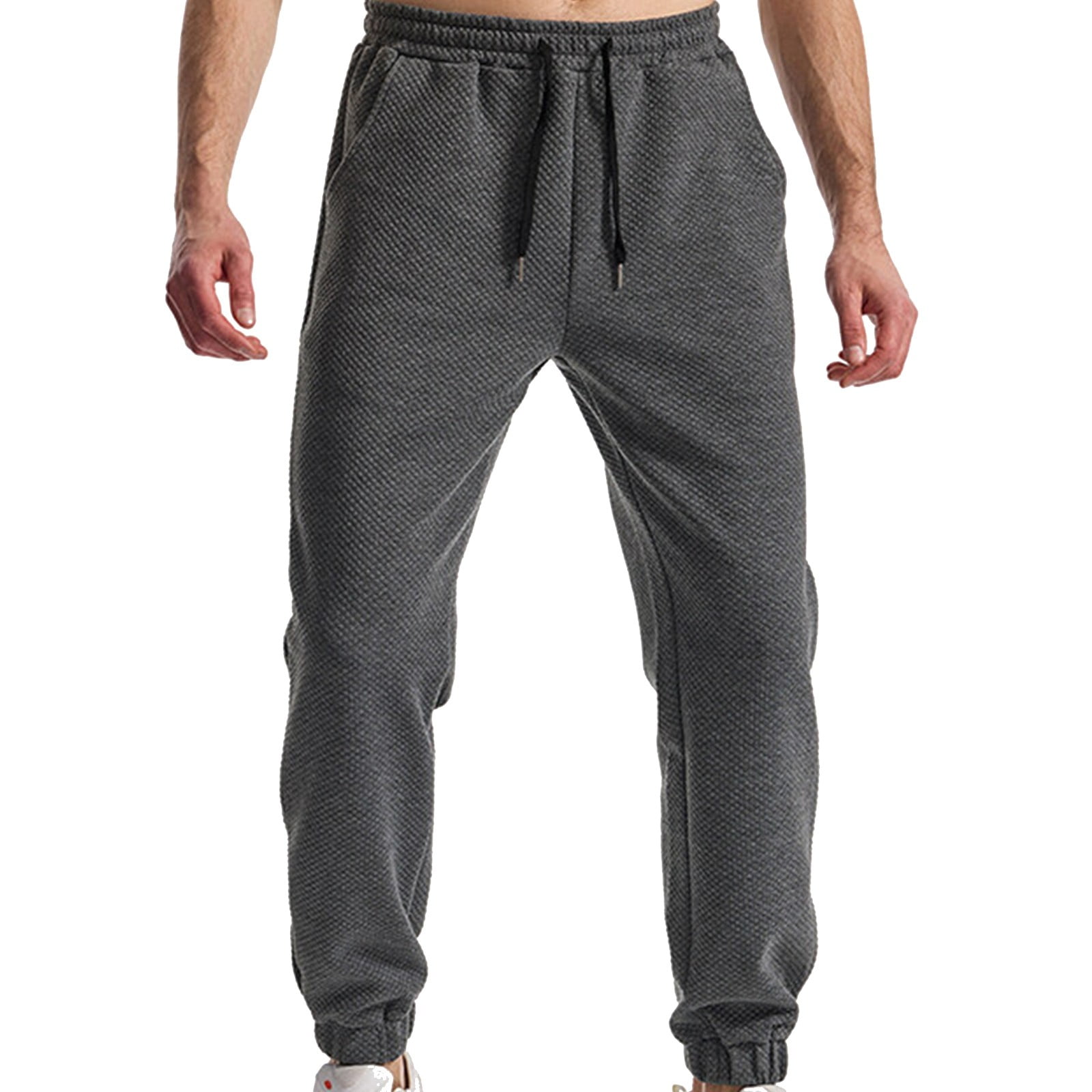 XIYON Mens Pants Classic Male Loose Fit Summer Workout Pants Casual ...