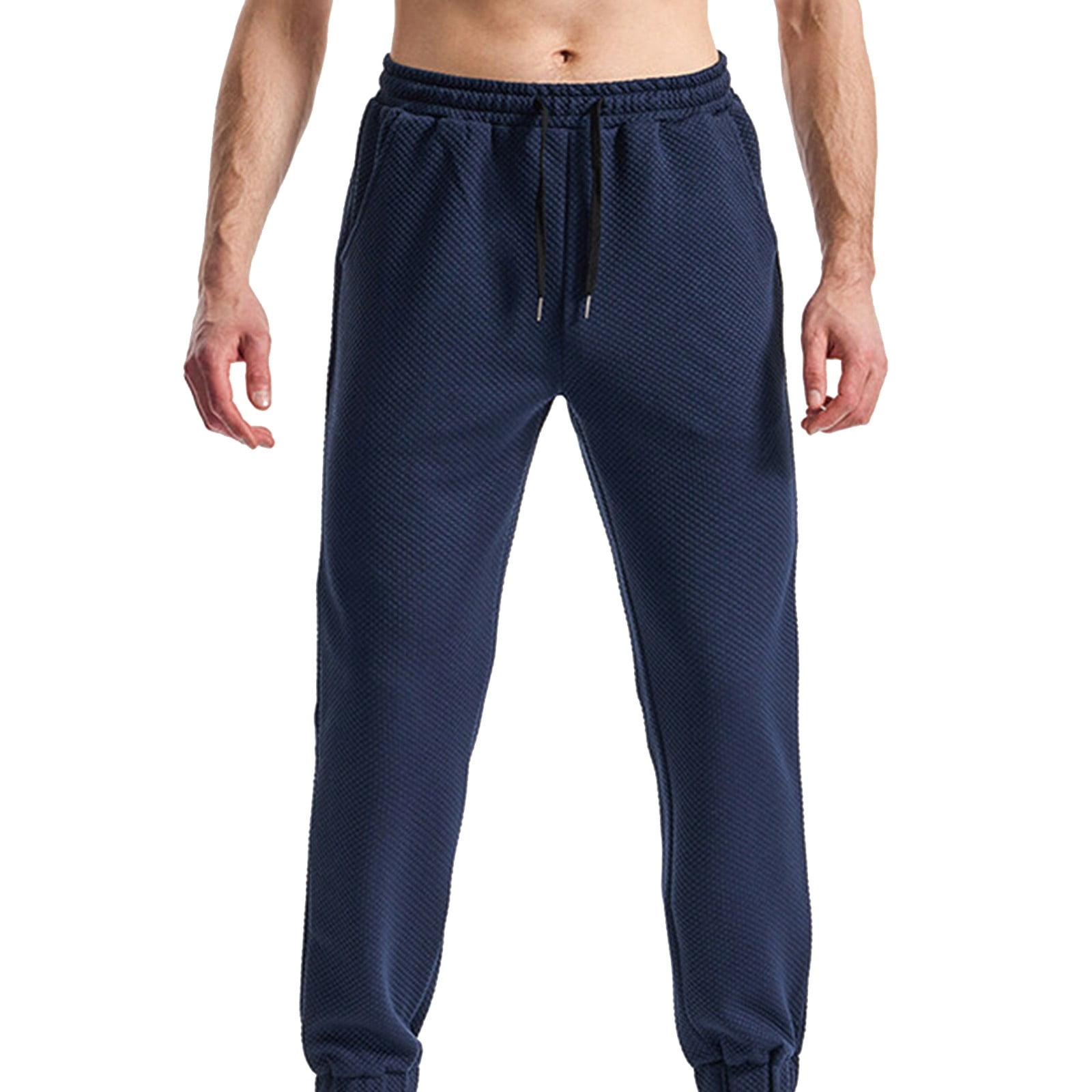 XIYON Mens Pants Male Loose Fit Summer Workout Pants Casual Joggers ...