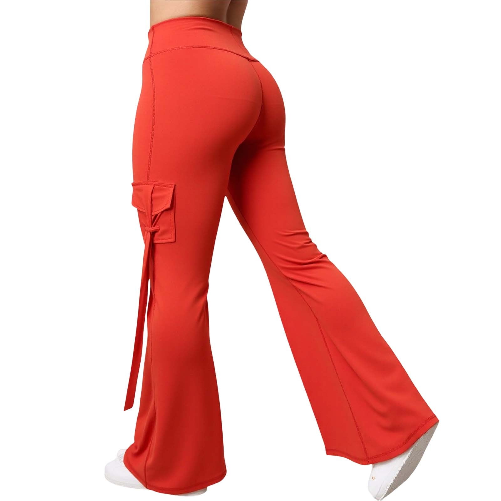XIYON Pants For Women 2025 Ladies Casual Cargo Pants High Waisted Loose ...