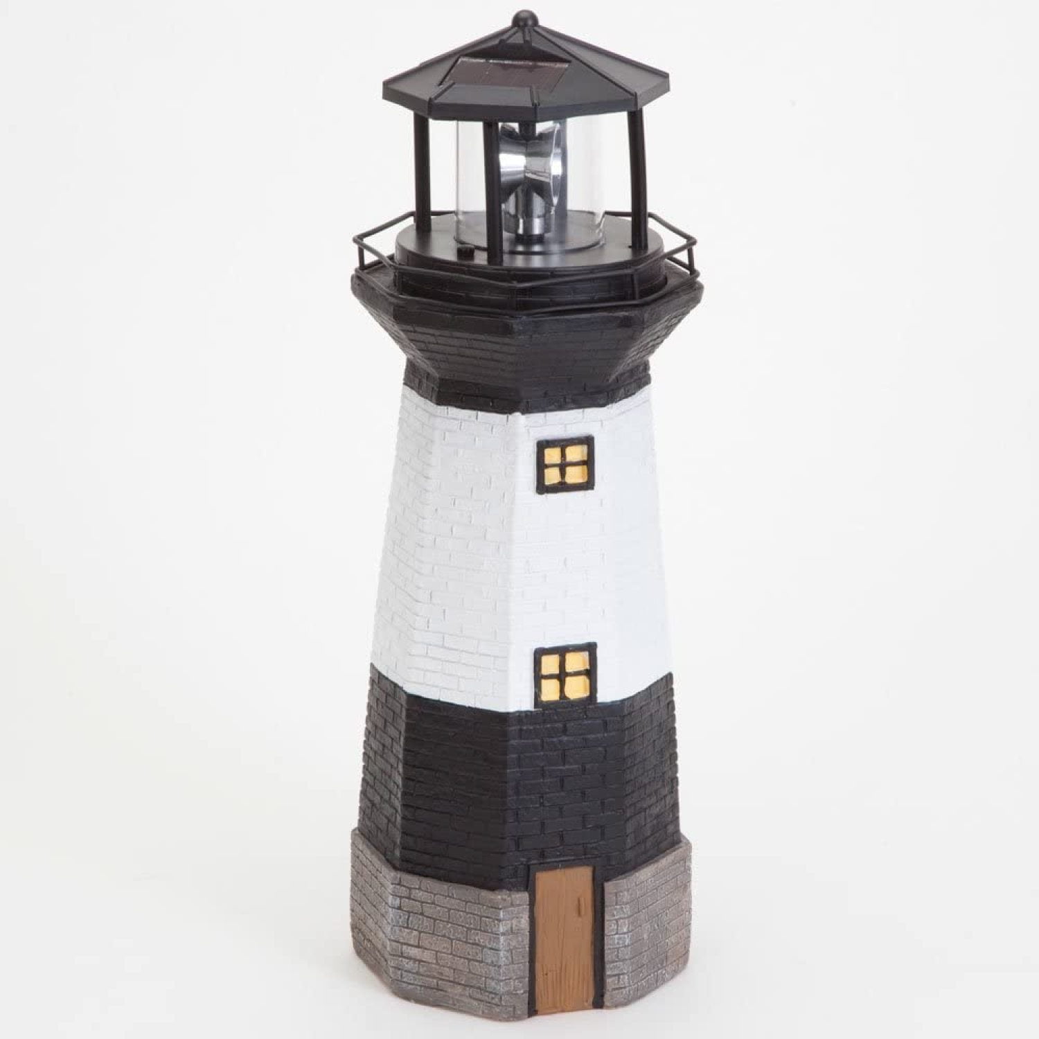 XIYUNDA - Solar Lighthouse Outdoor Sculpture - Garden Décor and ...