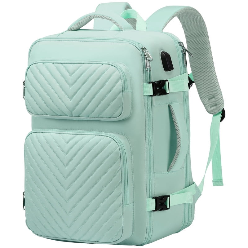 XJ-HOME 40L Travel Backpack, Large Expandable Carry-On Luggage Backpack ...