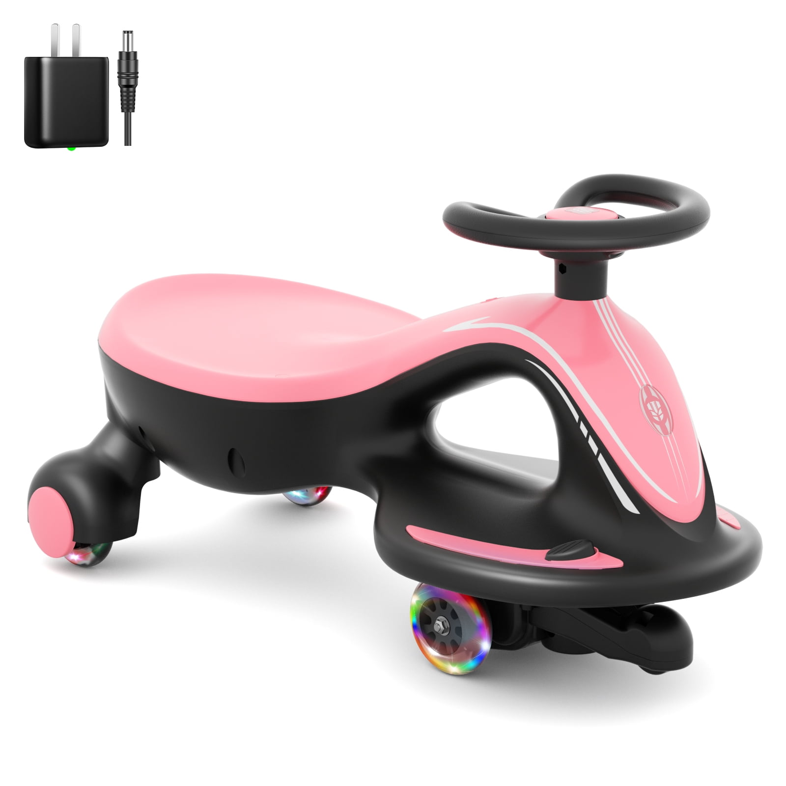 XJD 2-in-1 Electric Pedal & Push Ride-On Toy for Toddlers, Indoor ...