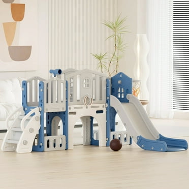 Grow N up Toddler Climb 'N Slide Plastic Jungle Gym - Walmart.com