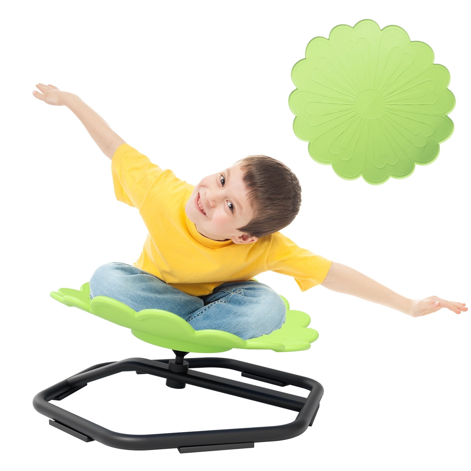XJD Autism Kids Swivel Wobble Chair Sit and Spin Autism Toys Spinning ...