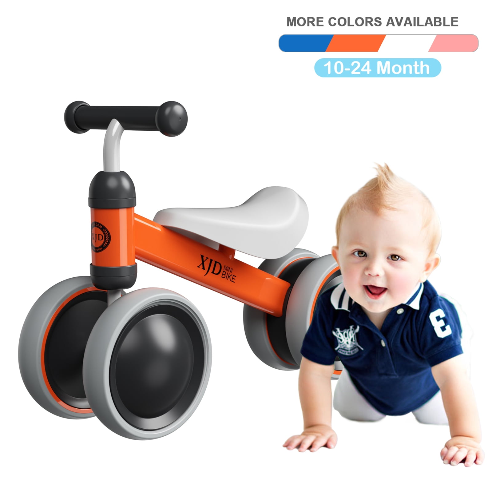 XJD Balance Bike for 1 Year Old Boys/Girls, Toddler Walker, 12-36 Months, Birthday Gift ...