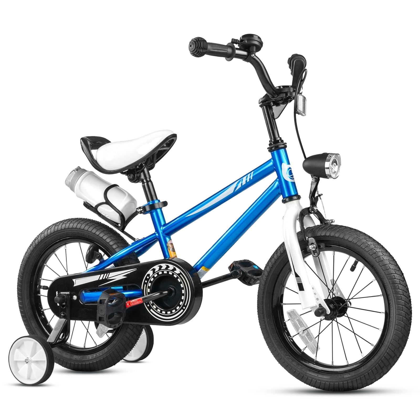 XJD 12 14 16 Inch Boys Bike with Training Wheels for kids Ages 3-9 ...