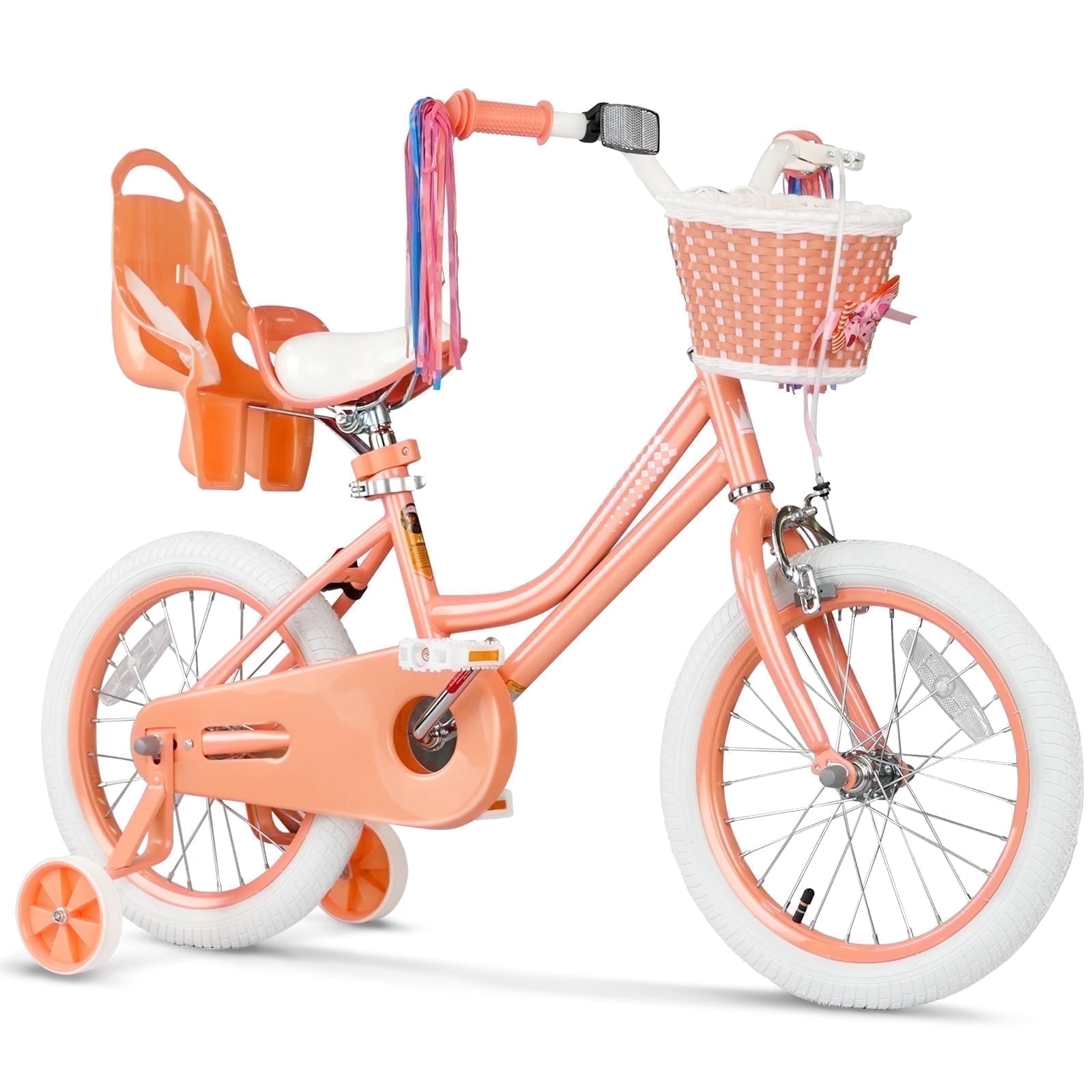 XJD Girls Bike for Toddlers 3-9 Years Old Kids, 16 Inch Kids Bike with ...