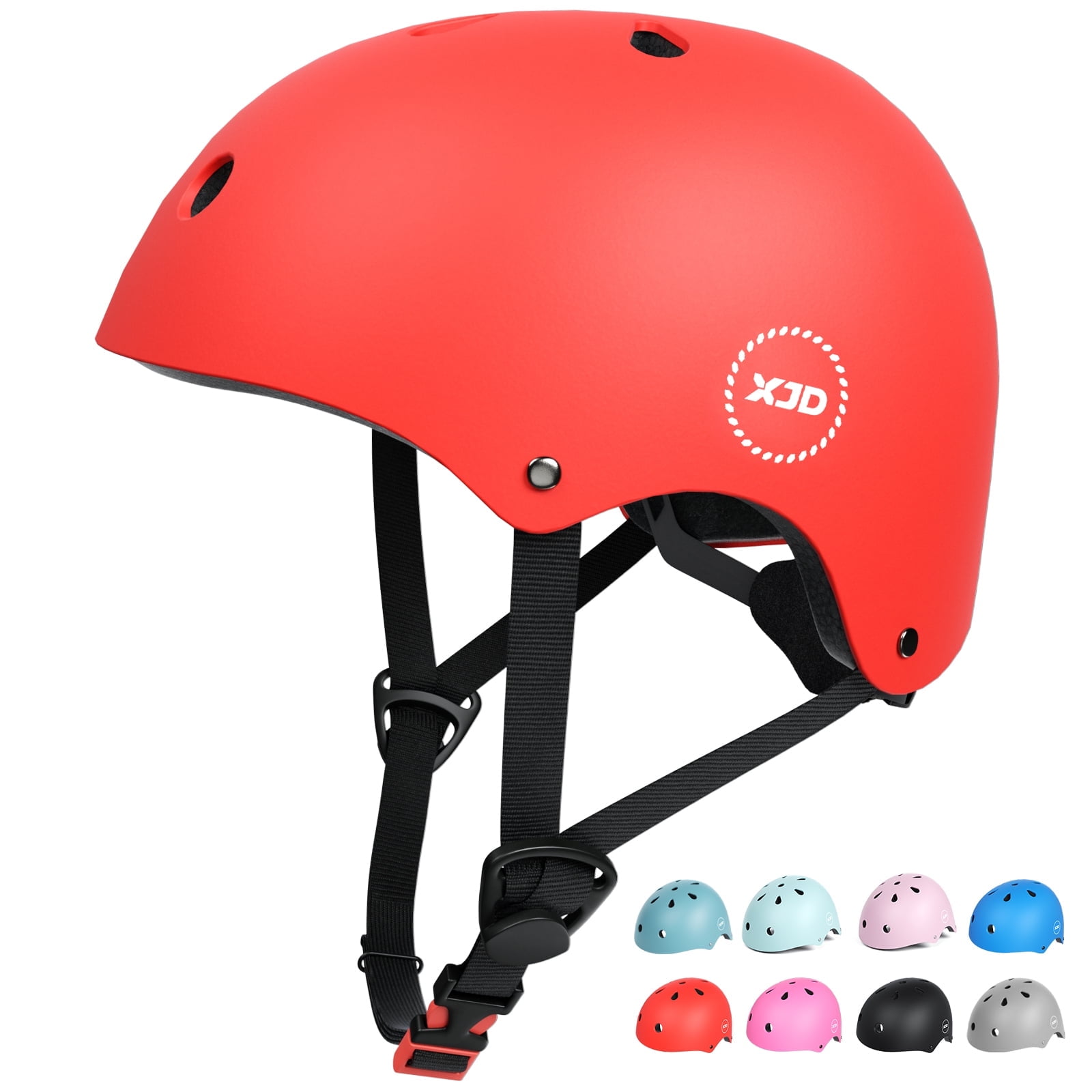 XJD Kids Bike Helmet, Adjustable Multi-Sport Helmet, Ages 1-8 ...