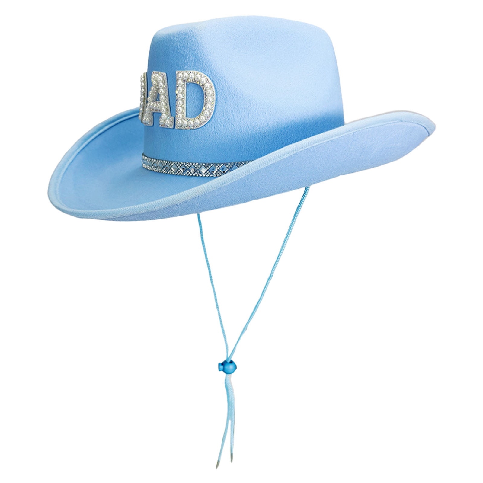 XJDJHC Straw Cowboy Hat For Women Home Casual Style Hat For Parents ...