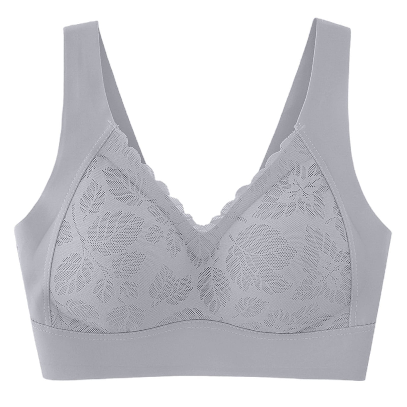 XJDJHC Womens Bras Wireless Sexy Up Sagging Small Chest Adjustment Side ...