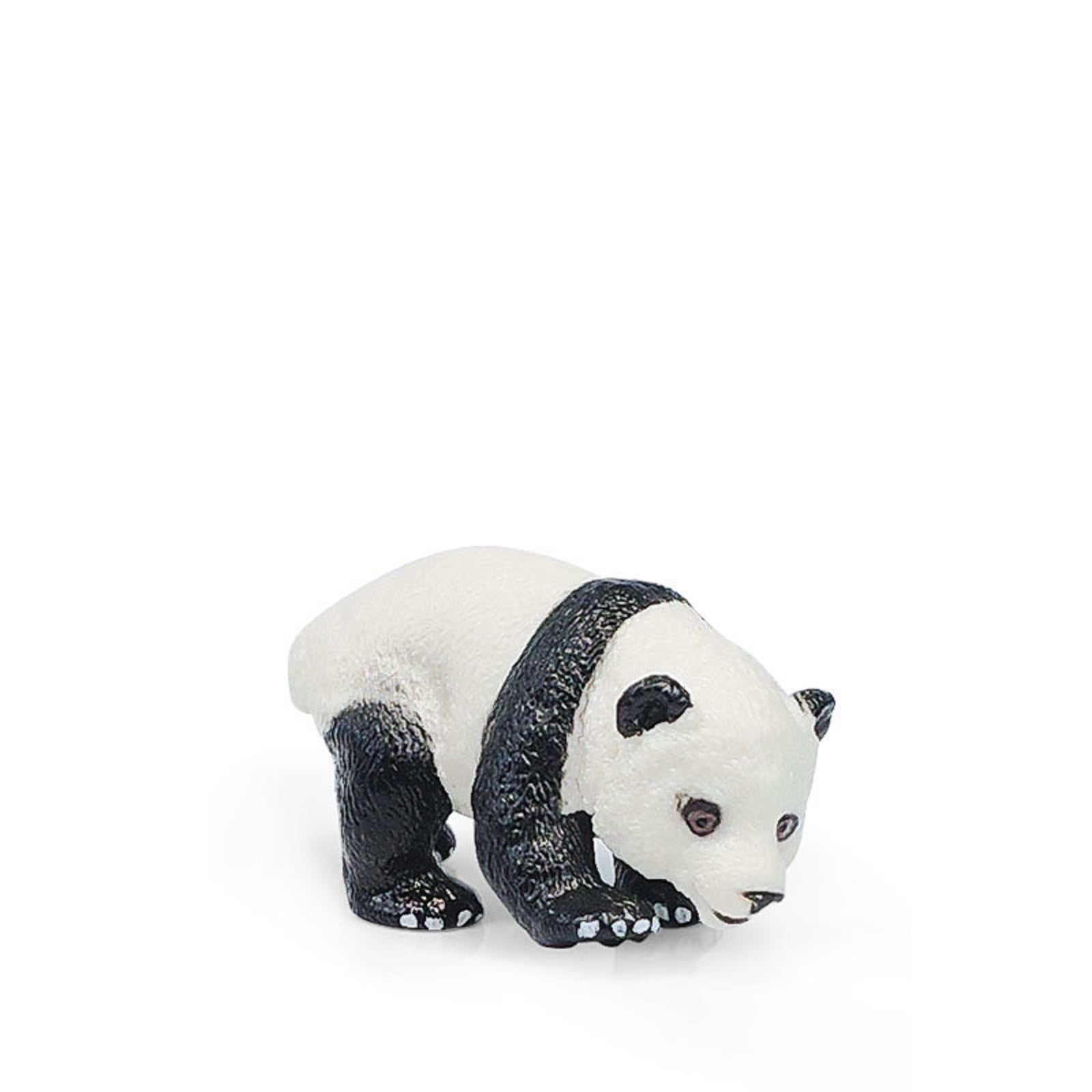 XJGHHSY 1 PCS Panda Figurines toy, Plastic Jungle Panda Animal Figurine ...