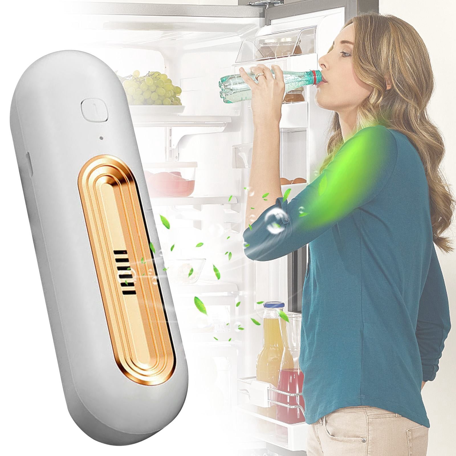 XJGHHSY Mini USB Fridge Deodorizer - Rechargeable and Reusable ozone ...
