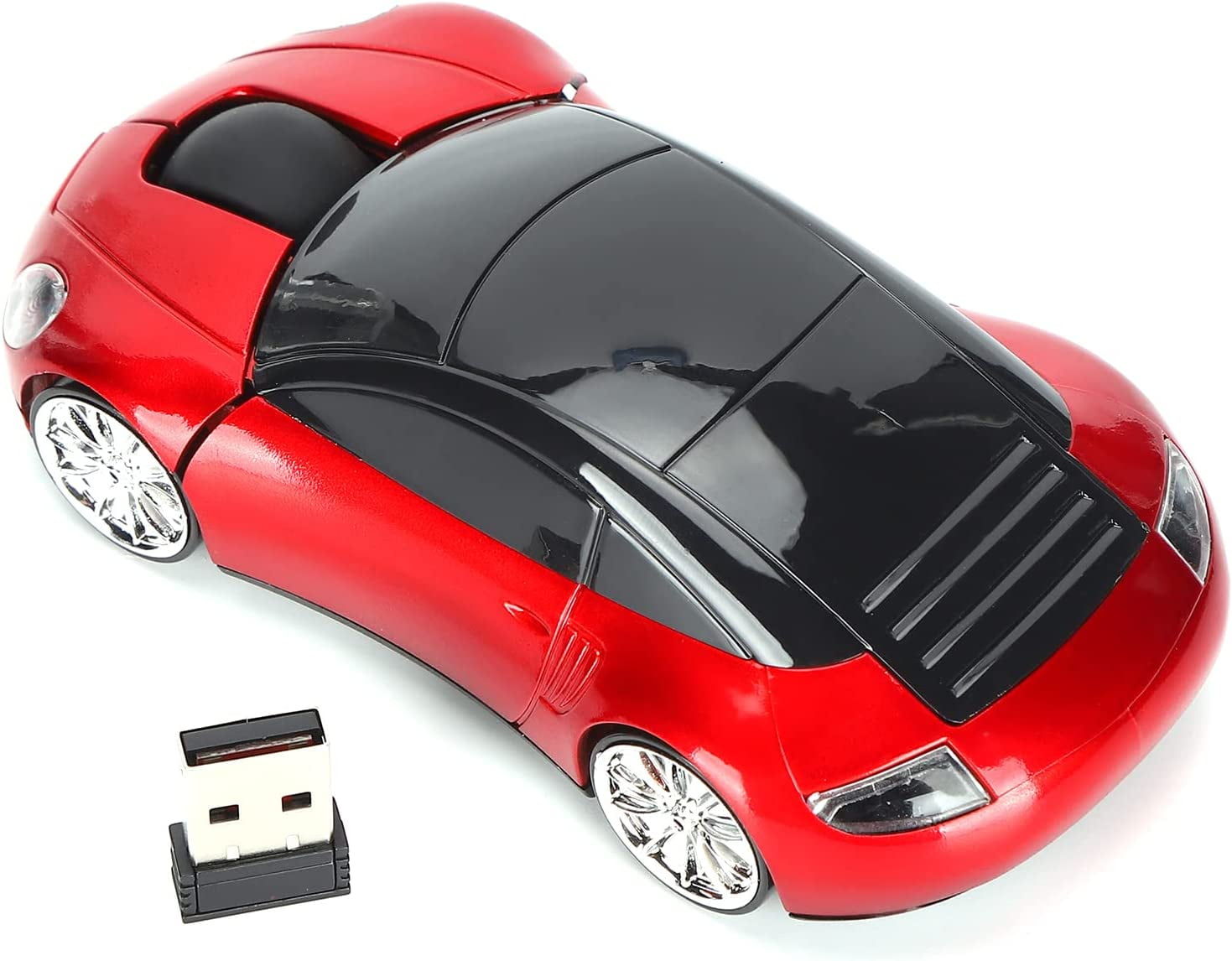 XJU-2.4G Cordless Mouse,Car\u2011Shaped Smart Mouse,Portable Laptop ...