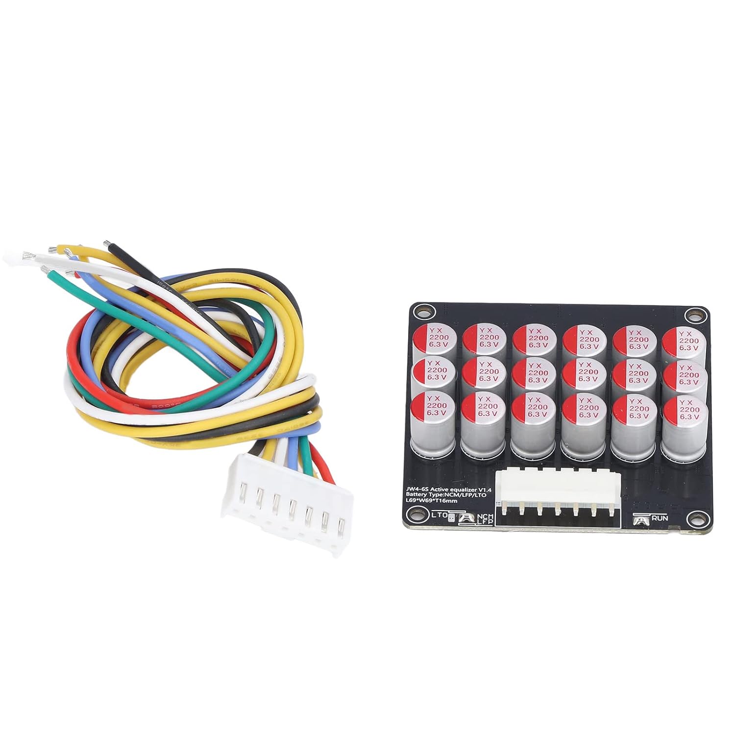 XJU-Battery Active Equalizer, Batteries Balance Board 0-5.5A Balances ...