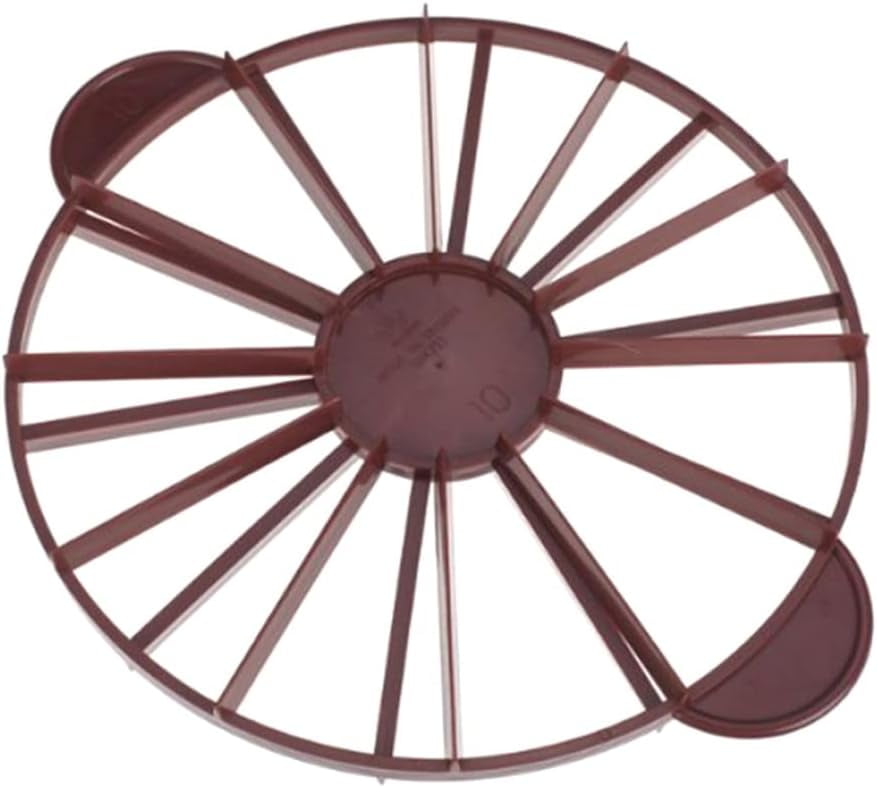 XJU-Round Cake Slice, Pie Slicer Marker Cake Divider Cheesecake Cutter ...