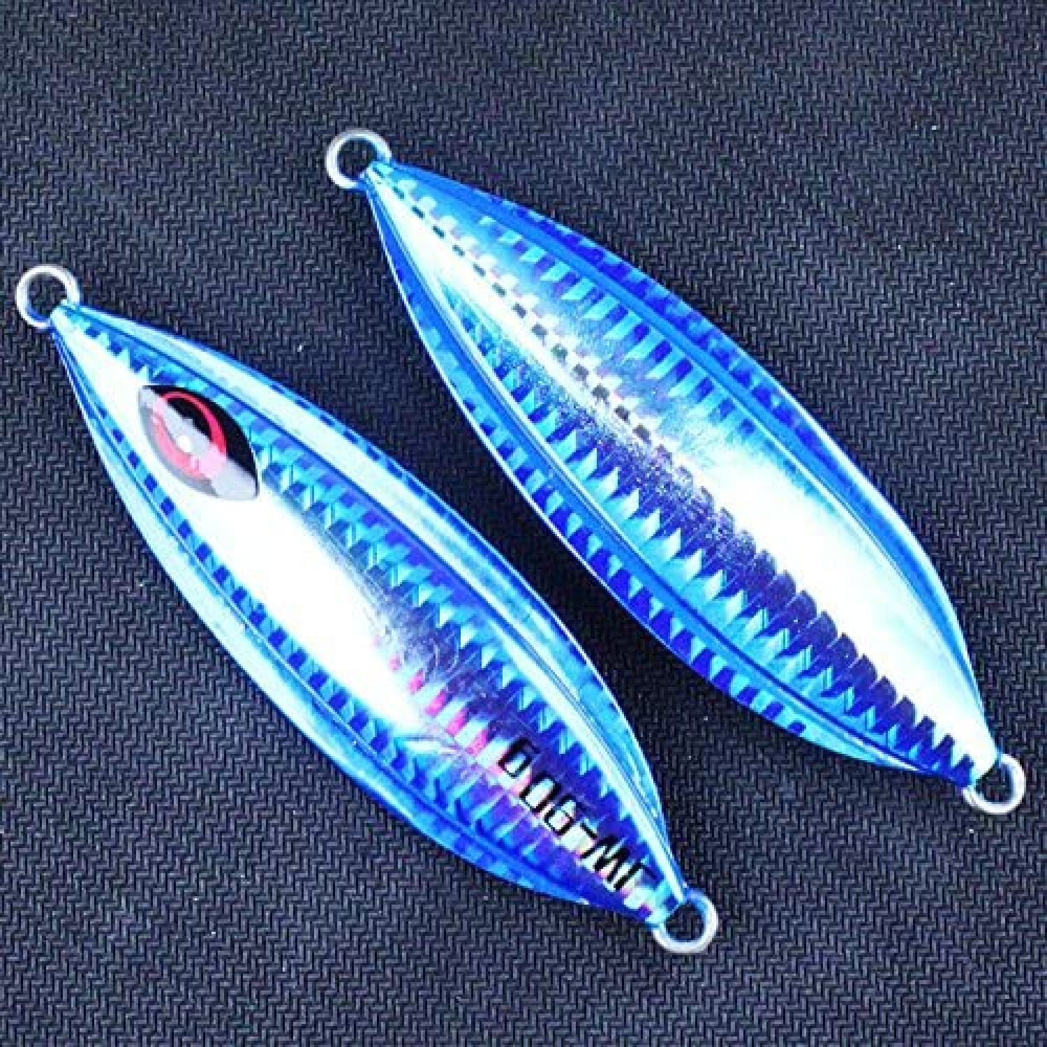 XJY Falling Angel Slow Pitch JIGS (Blue/Silver, 300g) - Walmart.com