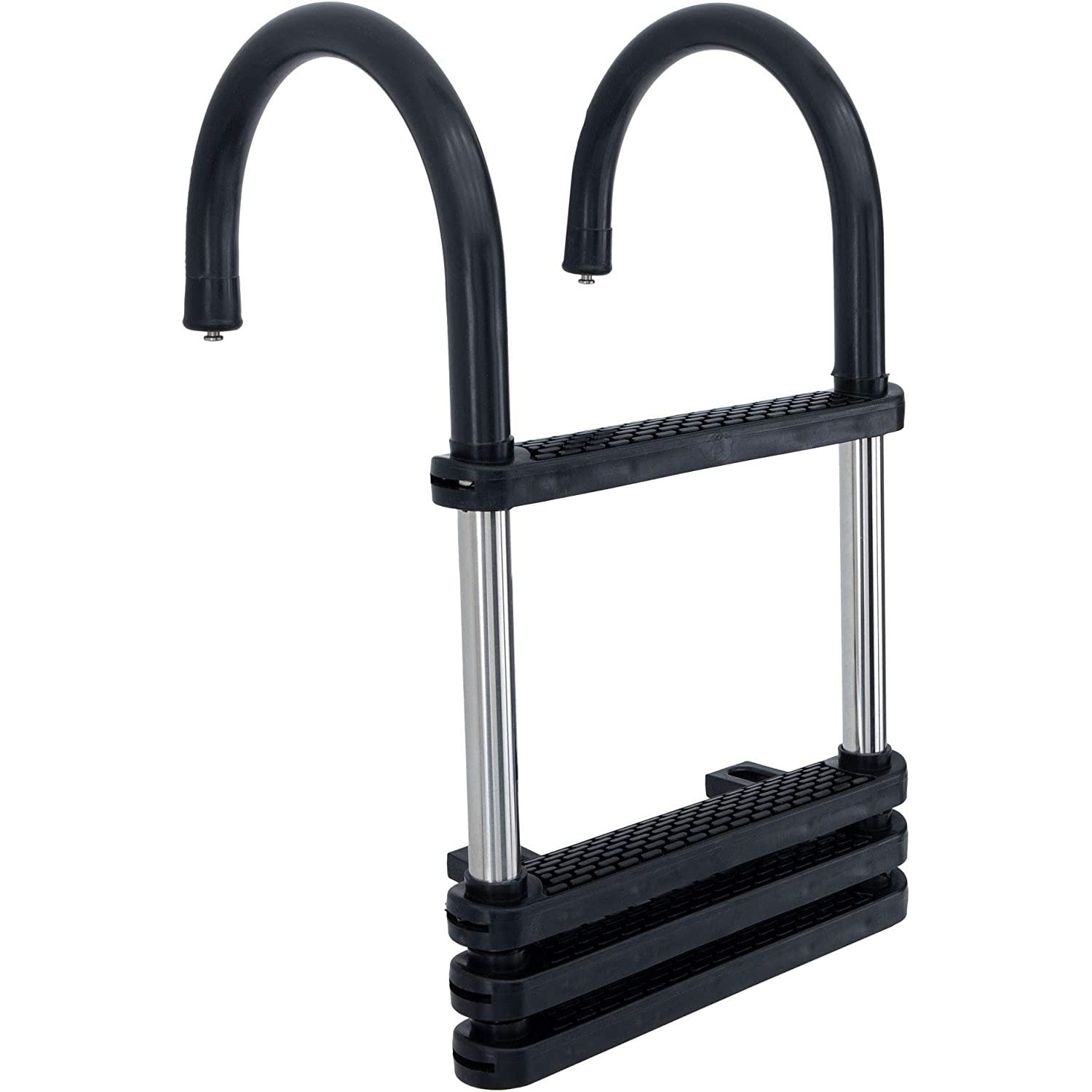 XJY Marine Pontoon Boat Ladder Heavy Duty 316SS 4 Step Removable ...