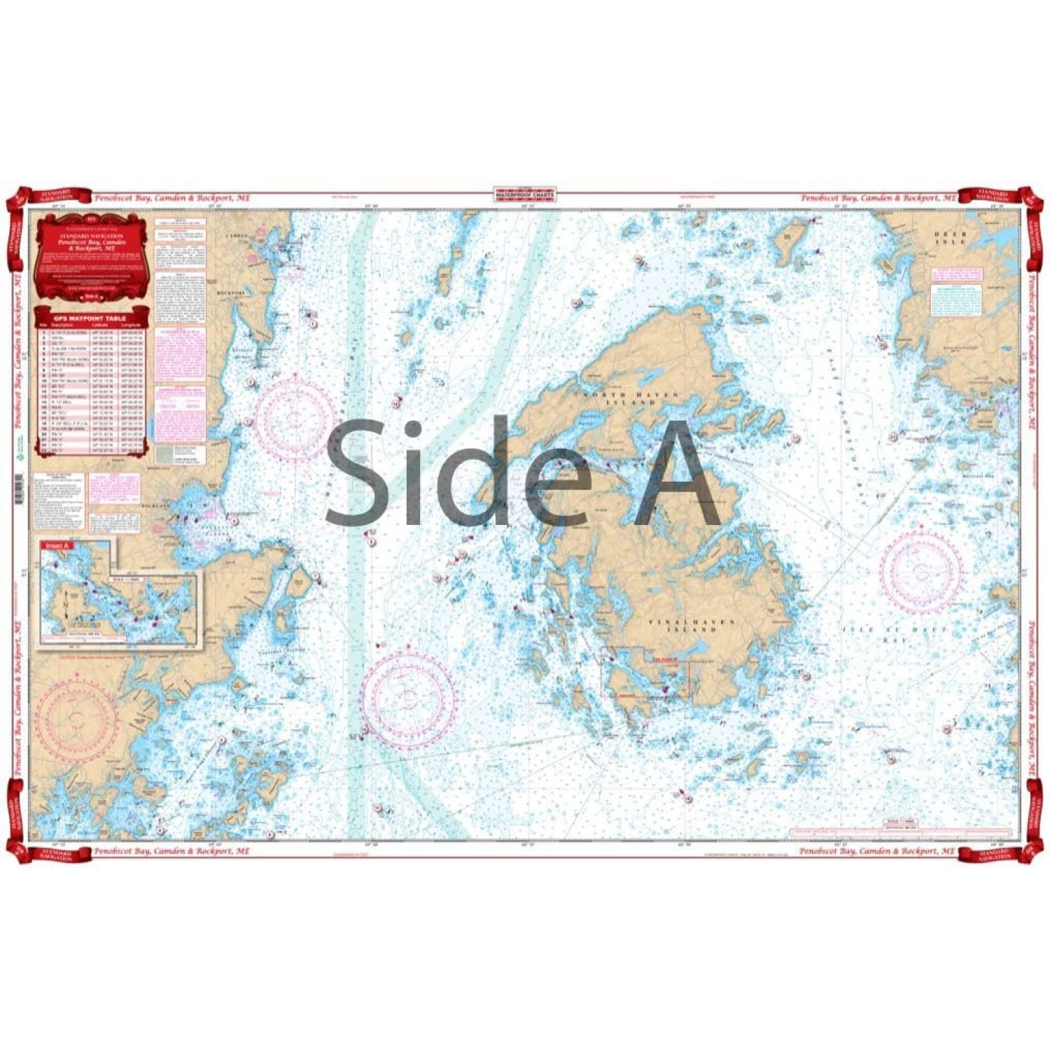 XJY, Standard Navigation, 103 Penobscot Bay, Camden and Rockport, ME ...