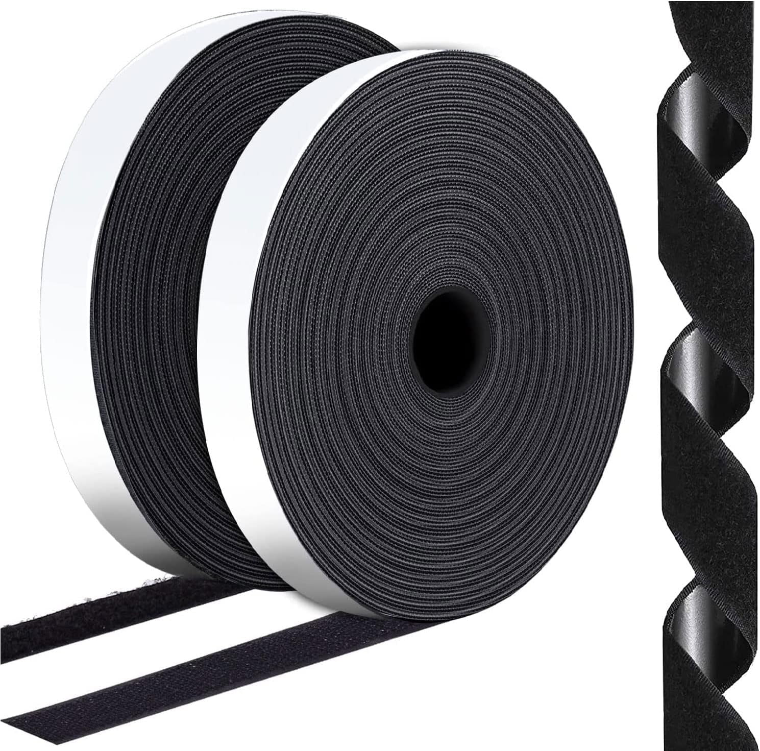 XKDOUS Velcro Strips with Adhesive, 32.8 ft x 1 inch, Heavy Duty ...