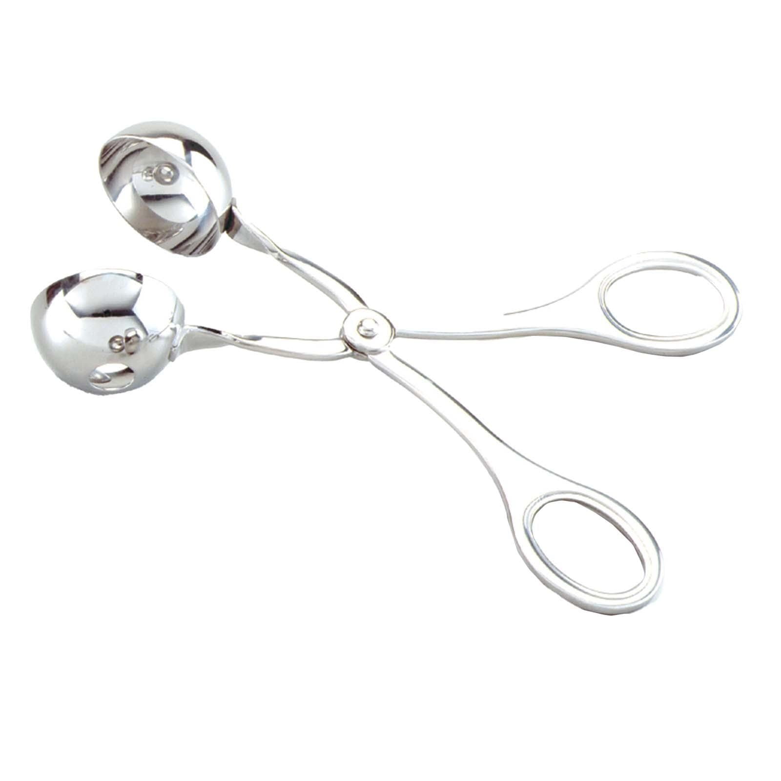 XKHAZA Meat Baller Tongs, Stainless Steel Meatball Maker with ...