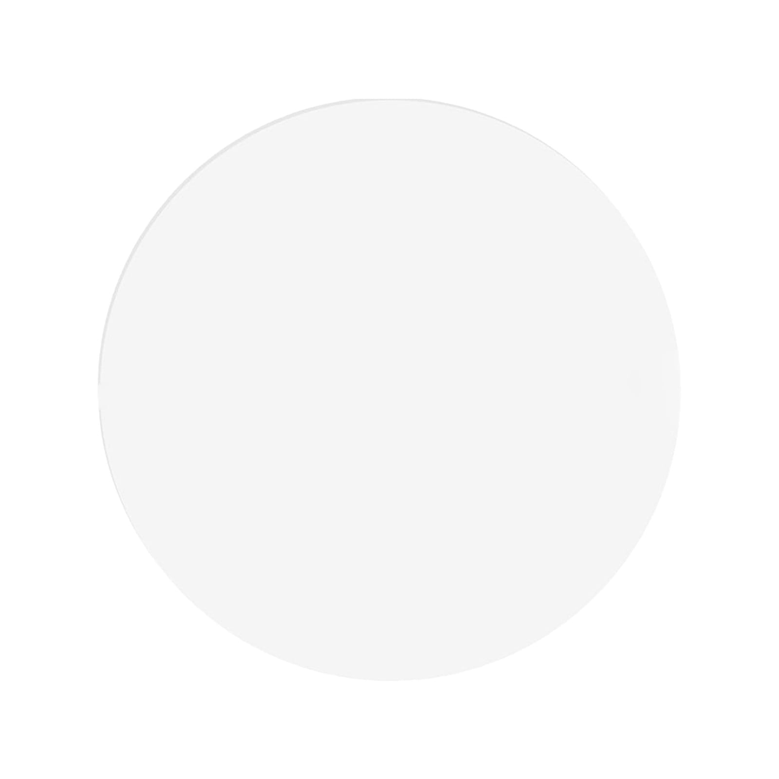 XKHAZA Round Plexiglass Sheet, Clear Acrylic Circle, Round Transparent ...