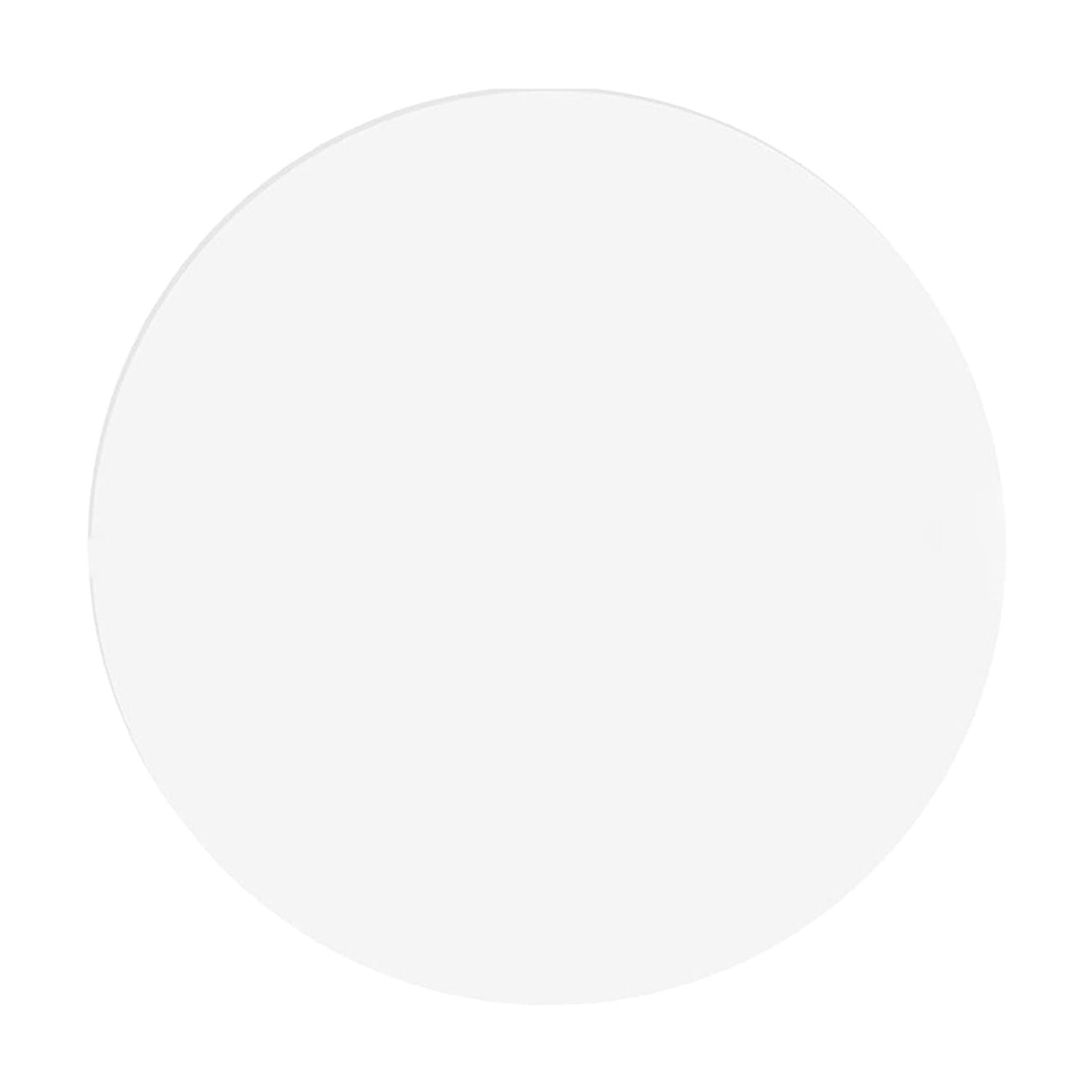 XKHAZA Round Plexiglass Sheet, Clear Acrylic Circle, Round Transparent ...