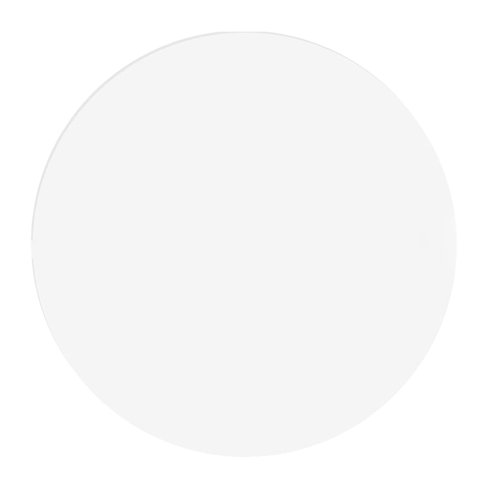 XKHAZA Round Plexiglass Sheet, Clear Acrylic Circle, Round Transparent ...