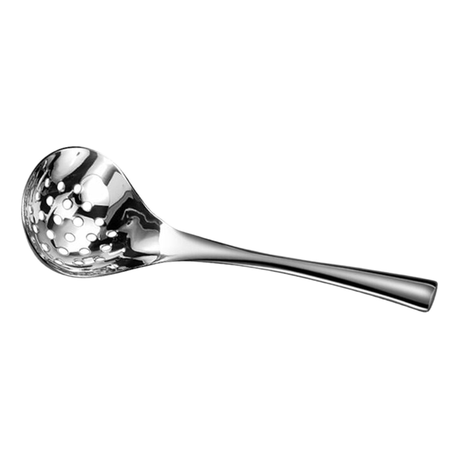 XKHAZA Serving Utensils, Heavy Duty Stainless Meat Soup Spoons ...